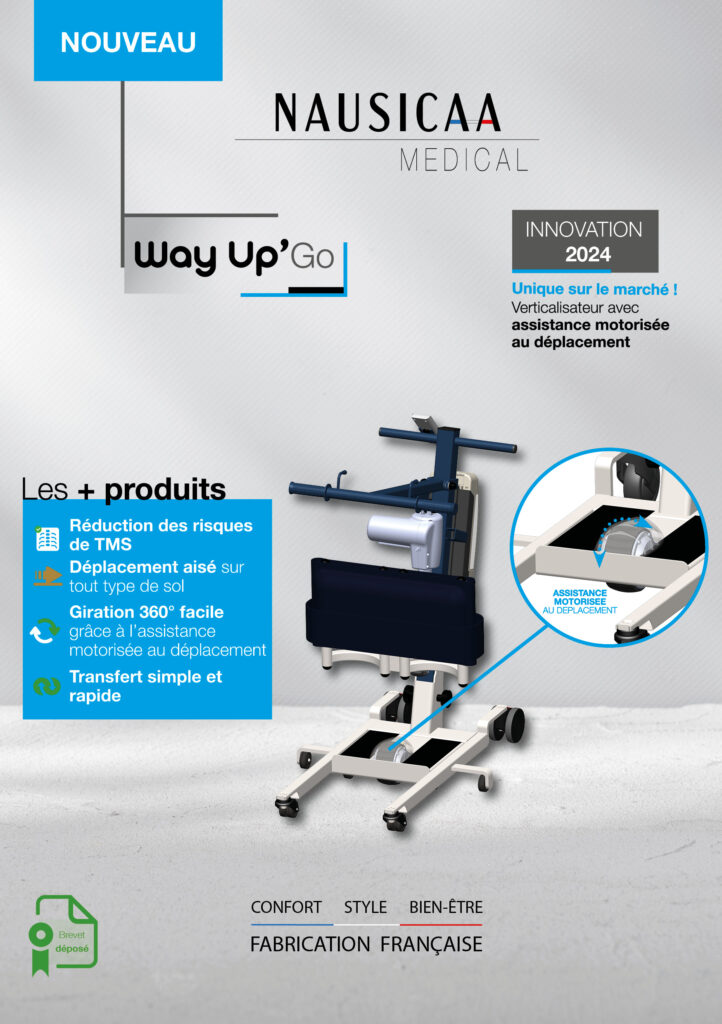 Nouveau verticalisateur Way Up'Go - NAUSICAA Médical